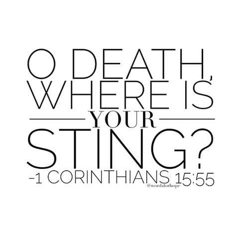 O Death…where is your sting? | Living in The Spirit