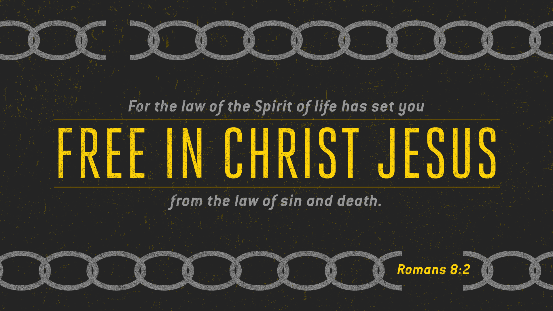 Free in Christ Jesus | Living in The Spirit